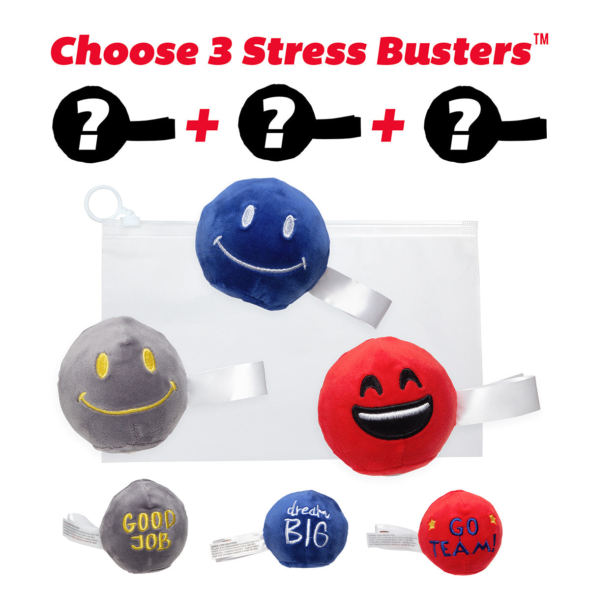 Stress Busters 3-Piece Gift Set – PG TEX